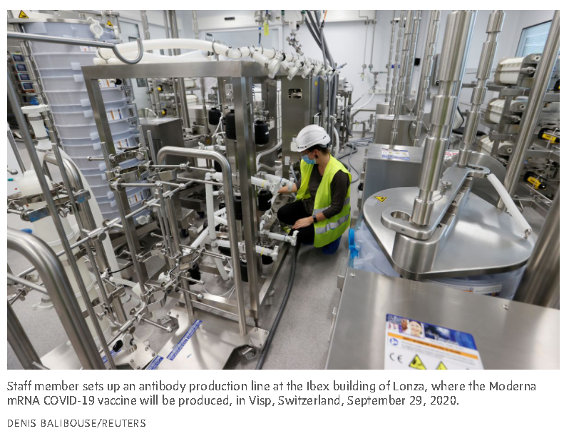 Moderna to build mRNA production plant in Canada - Project PROTECH